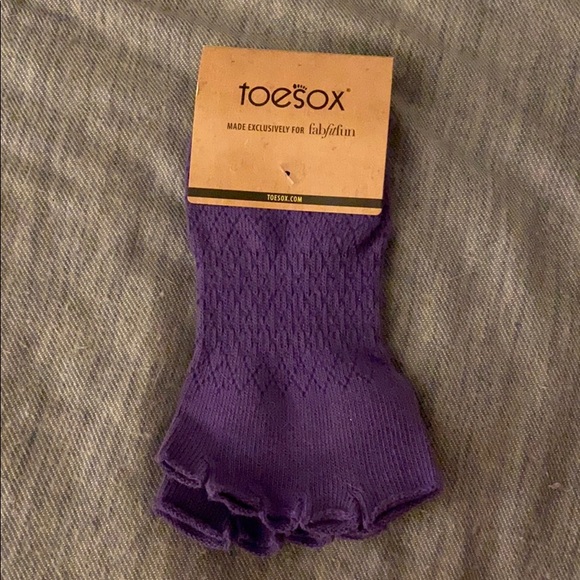 toesox | Accessories | Purple Toesox Branded Socks New With Tags | Poshmark